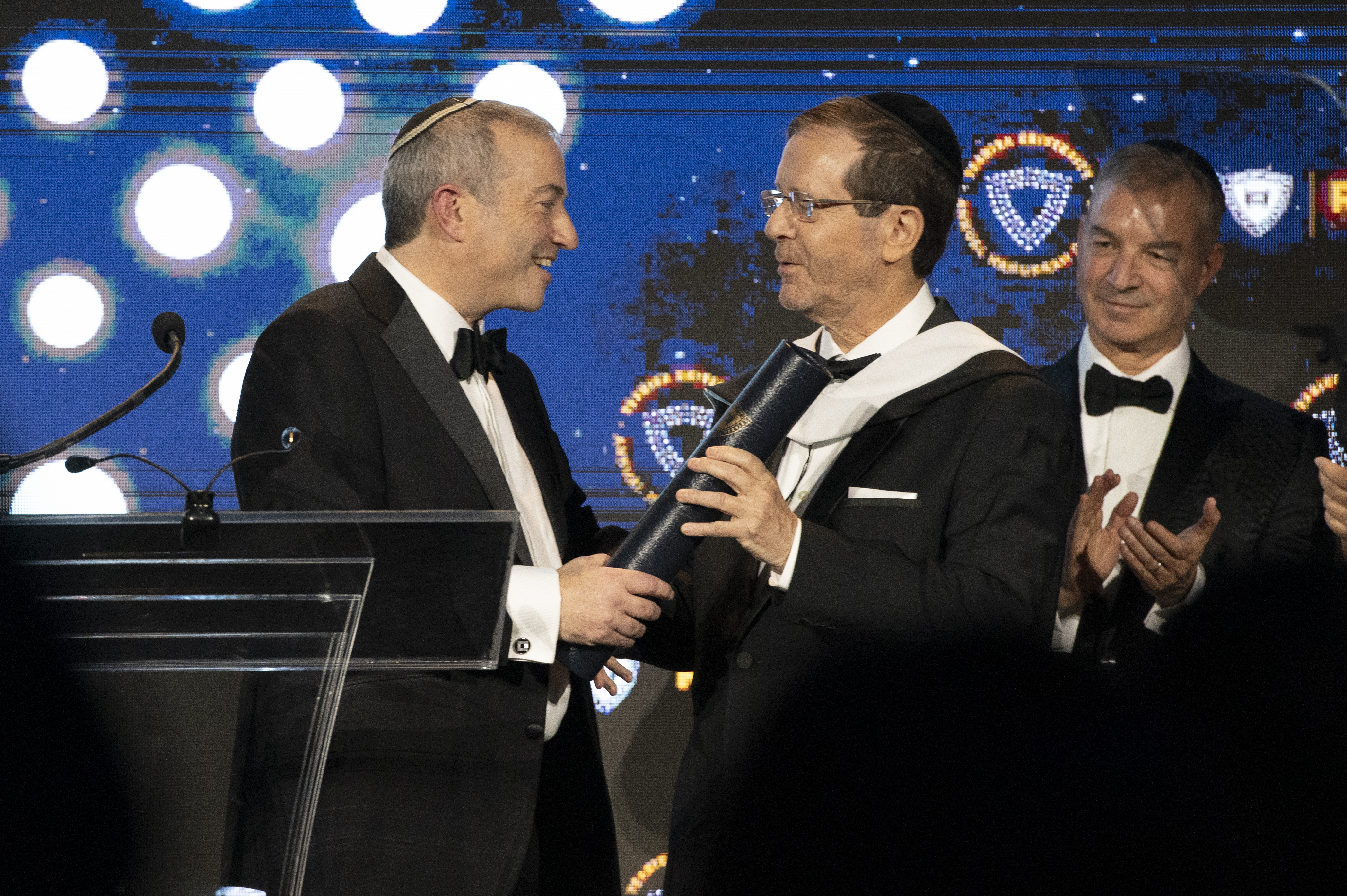 Israeli President Herzog Awarded Honorary Doctorate at Yeshiva ...