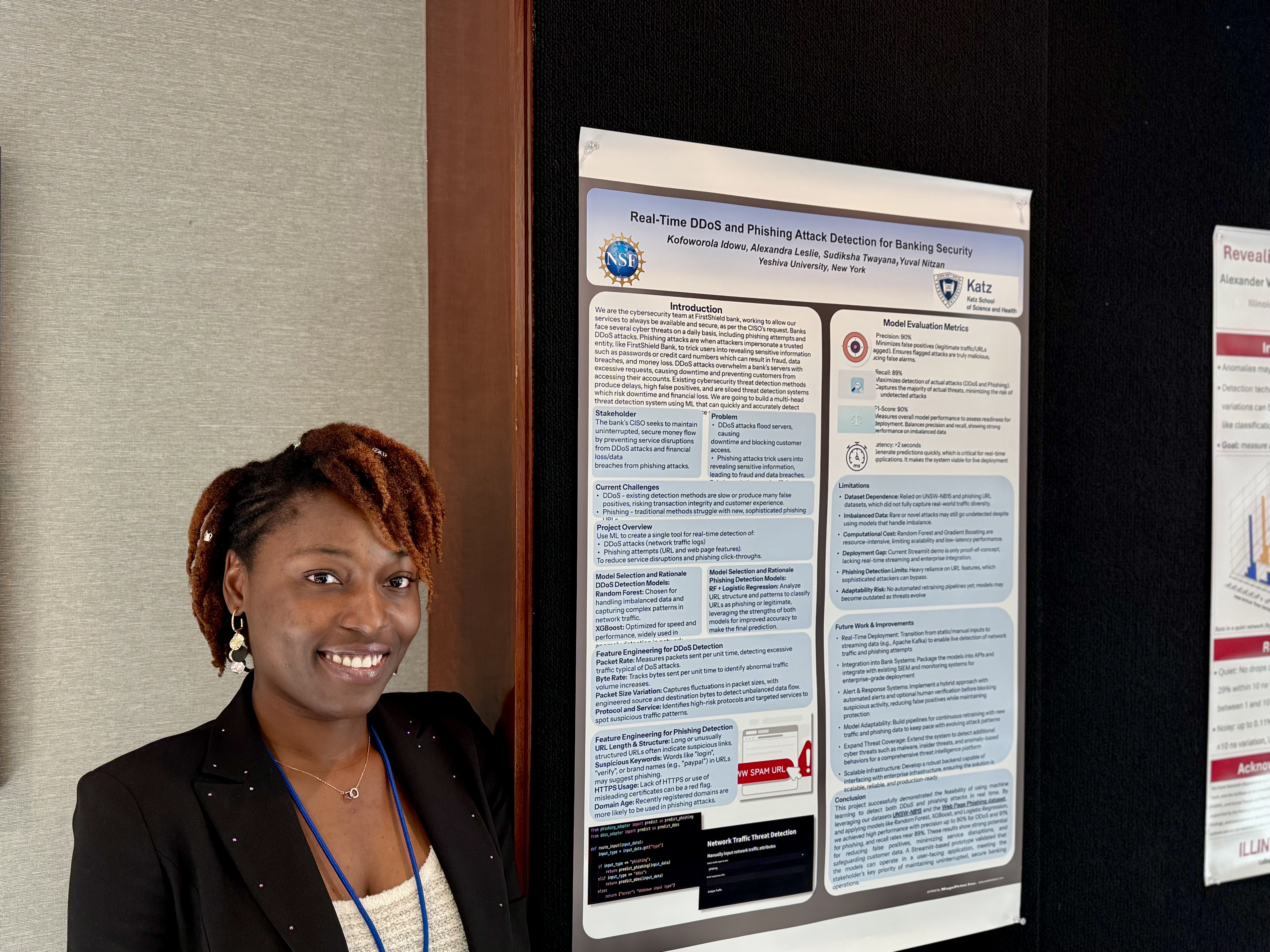 At NSF Summit, Cyber Student Unveils System for Detecting Banking Threats