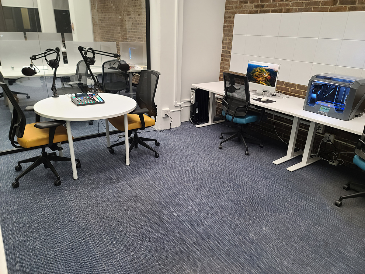 Library Digital Media Studio Now Open to Students