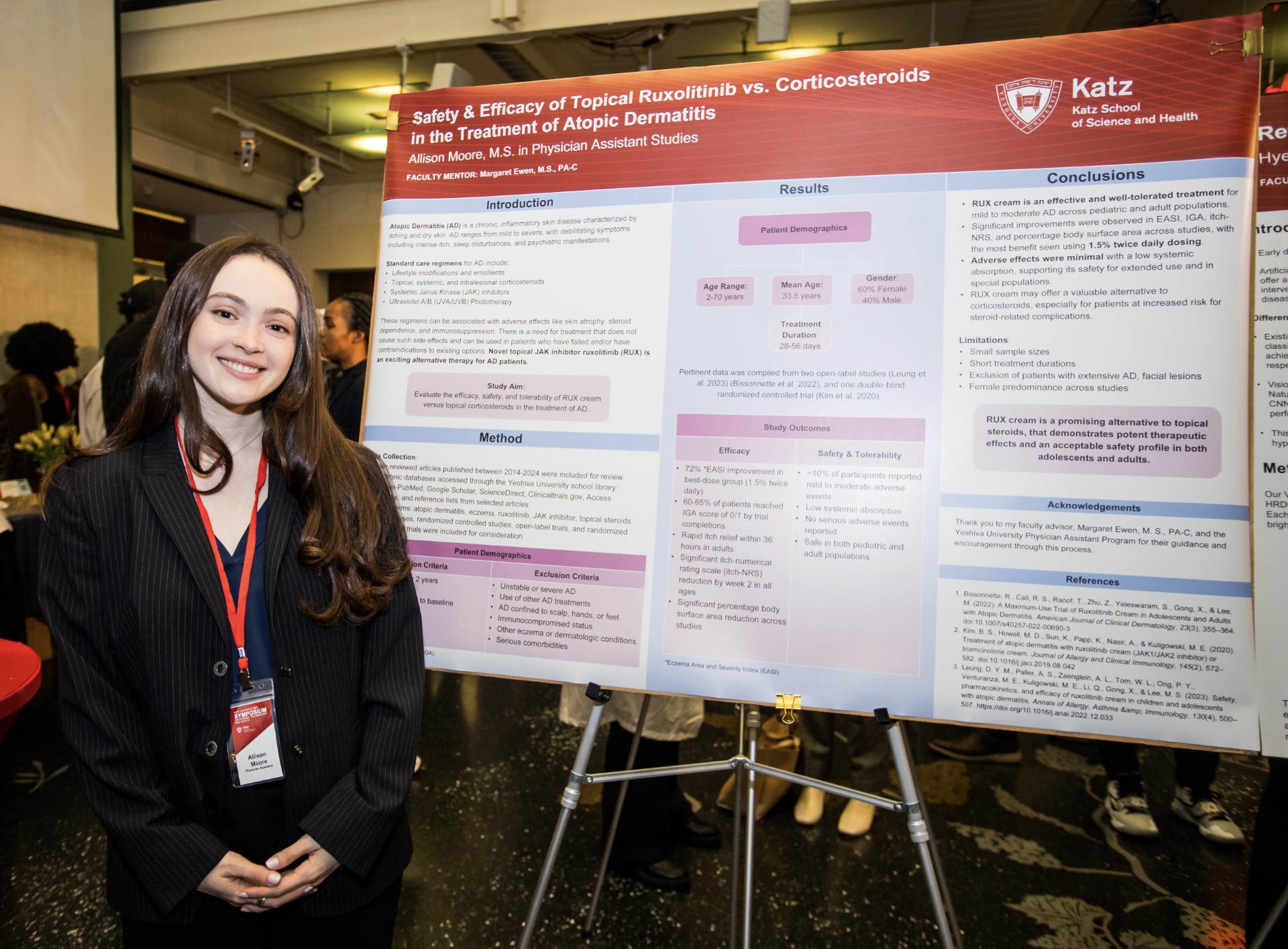 PA Student Study Finds Safer Alternative to Corticosteroids for Eczema ...