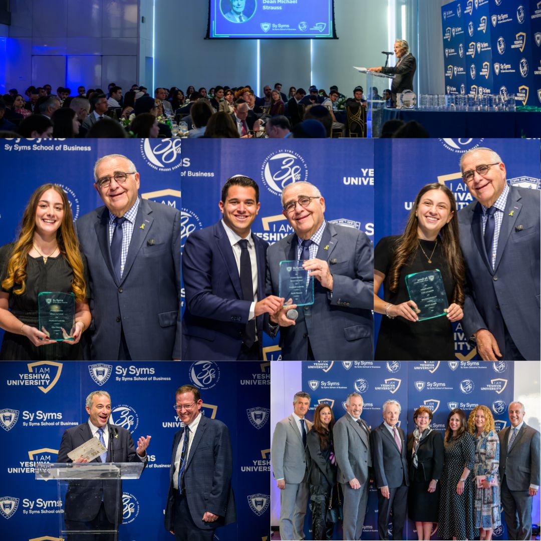 Sy Syms Bids Farewell to Dean Wasserman at 38th Annual Awards Dinner