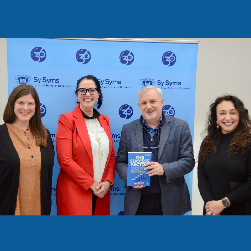 Dr. Ruth Gotian Speaks to Syms Honors Students About Her New Book, The ...