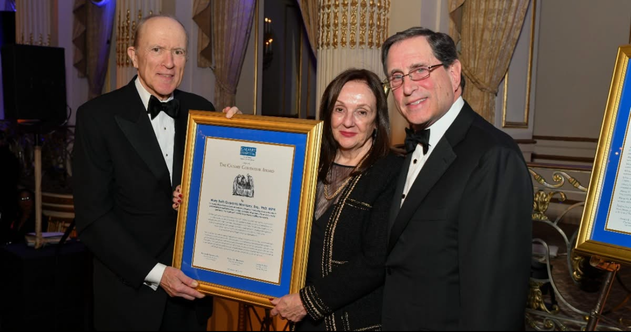 Dr. Mary Beth Morrissey Honored with Compatior Award at Calvary ...