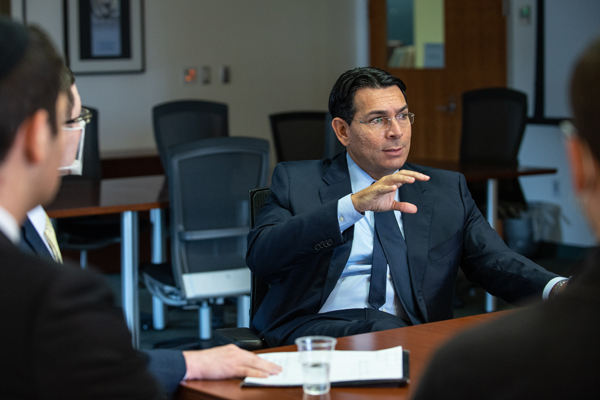 Ambassador Danny Danon Launches Global Leaders Dialogue Series