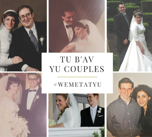 #WeMetAtYU: Tu B’av 5776 Alumni Love Stories