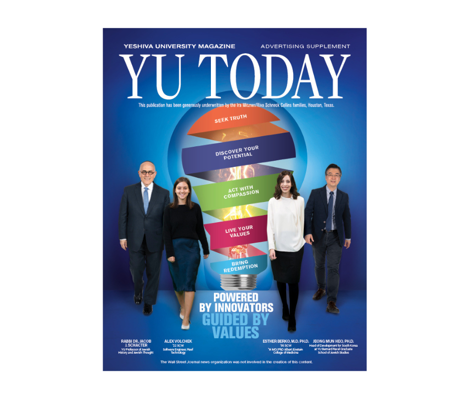 YU Today Publishes in the Wall Street Journal