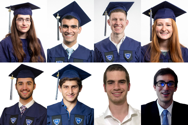 Eight Undergraduates Recognized for Their Exceptional Academic Achievements