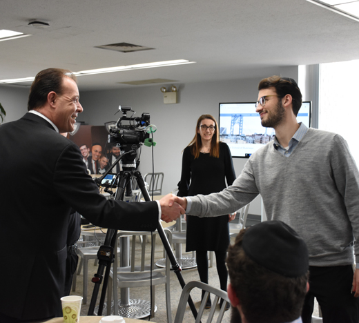 NYC Council Member Mark Gjonaj Speaks to Students