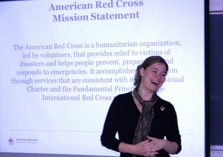 “Trauma and Disaster” students learn from The American Red Cross