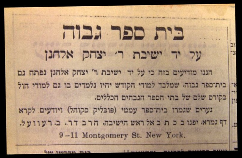 Dr. Shelley Ray Saphire, Talmudical Academy and Yeshiva Pioneer ...