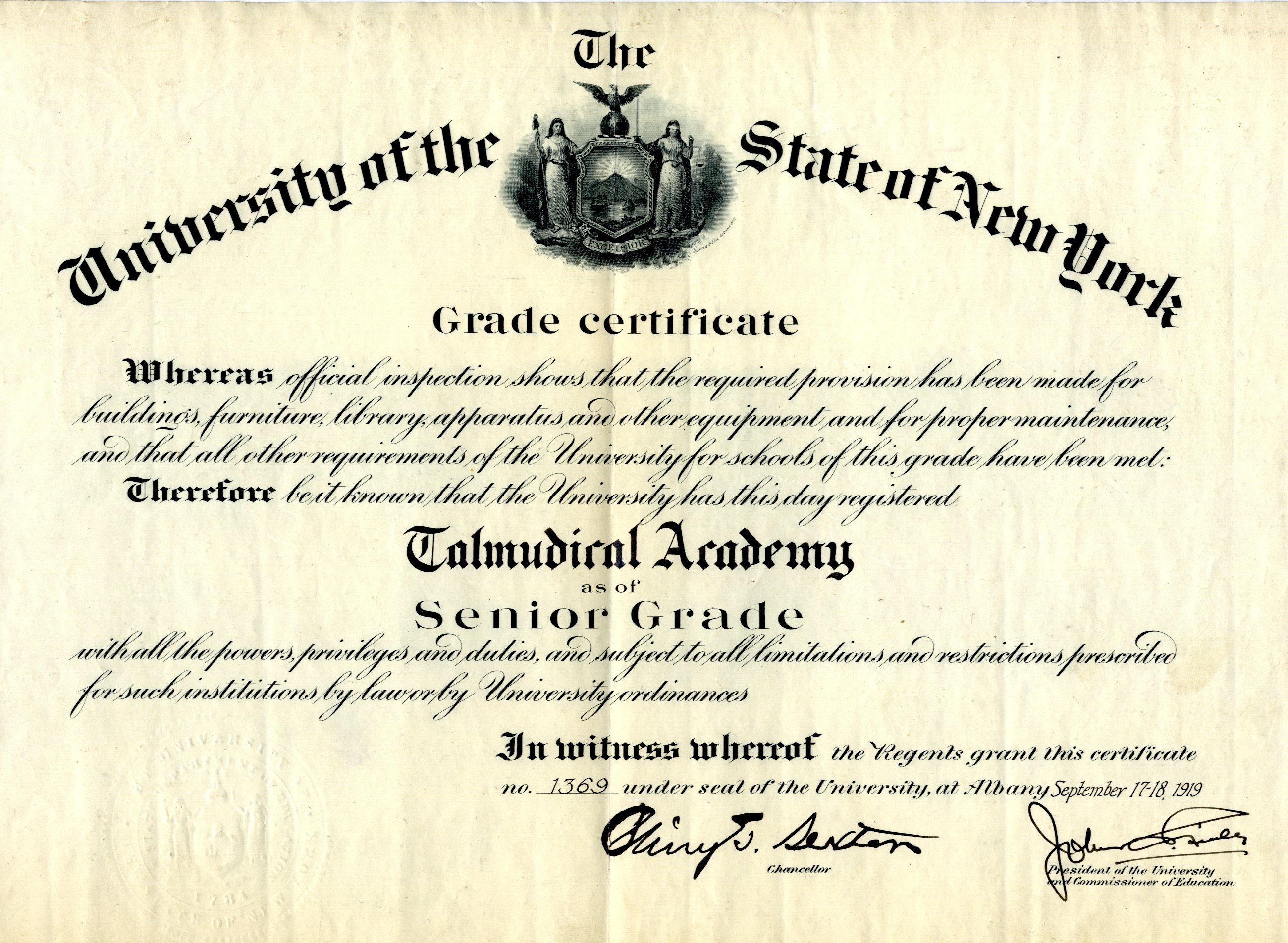 Dr. Shelley Ray Saphire, Talmudical Academy and Yeshiva Pioneer ...